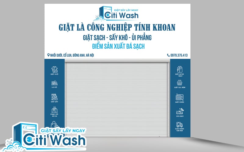 Tư vấn, thiết kế setup tiệm giặt ủi chuyên nghiệp từ A-Z